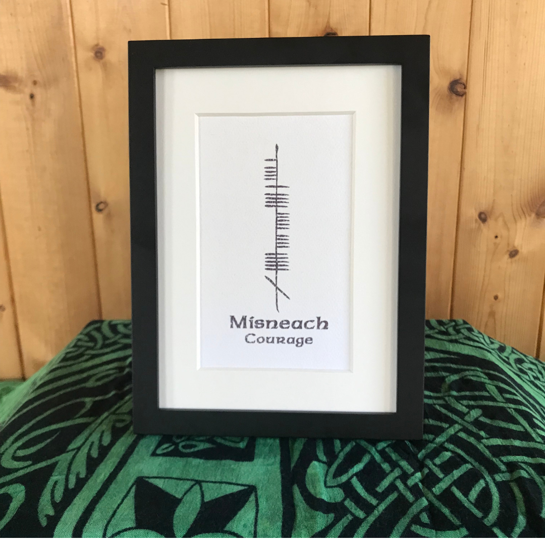 Courage (Misneach) – OghamArt