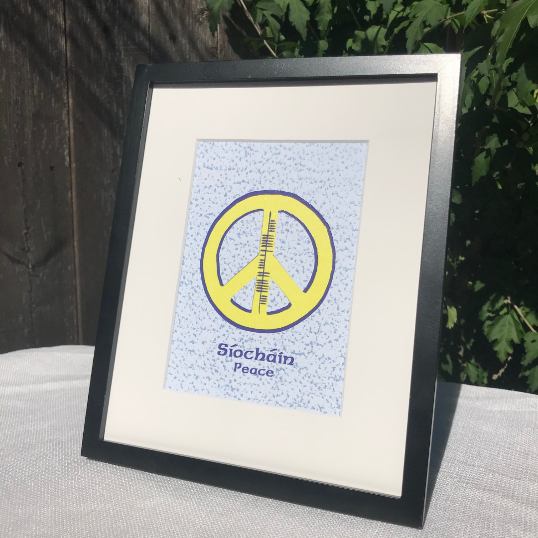 Peace (Síocháin) – OghamArt