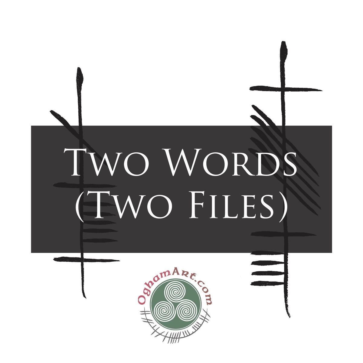 Anam Cara Ogham Presentation for Tattoo Consideration – OghamArt