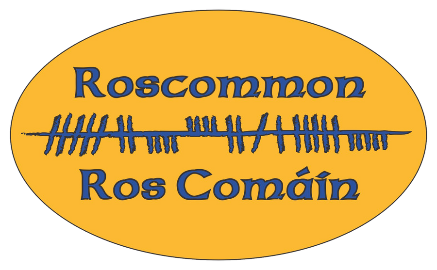 Roscommon Ogham Bumper Sticker – OghamArt